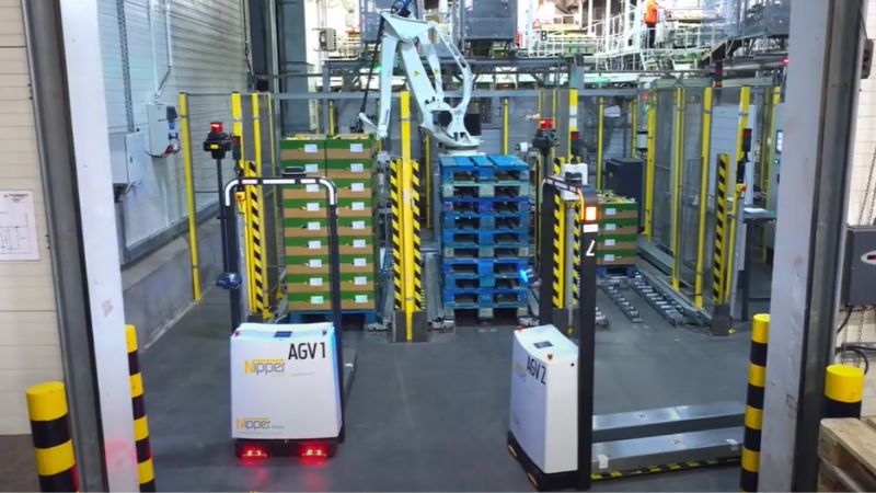 Hot Potatoes: Using an AGV Pallet Jack in FMCG Distribution